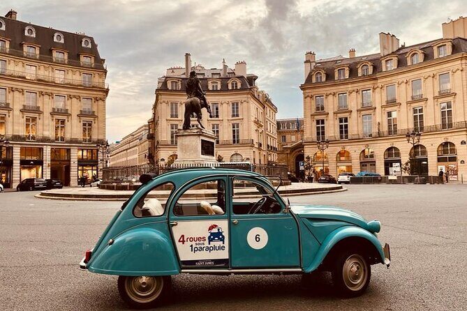Private tour Paris Little-known places 2 hours in Citroën 2CV - Itinerary Breakdown: A Closer Look
