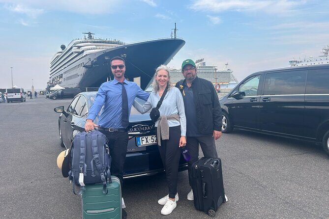 Private Transfer from Rome City or Airports to Civitavecchia Port - The Vehicle and Comfort Level