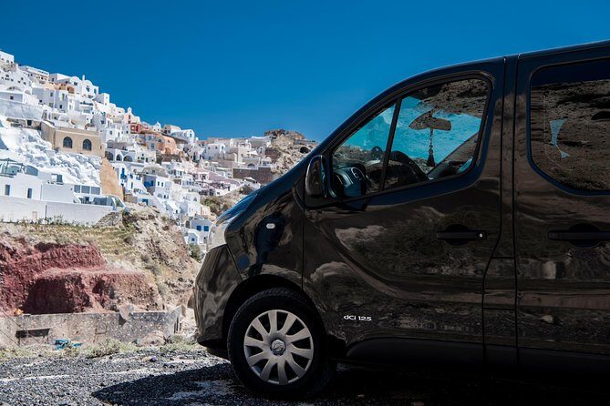 Private Transfer from-to Santorini airport to-from anywhere in Santorini Island - Breakdown of the Practicalities