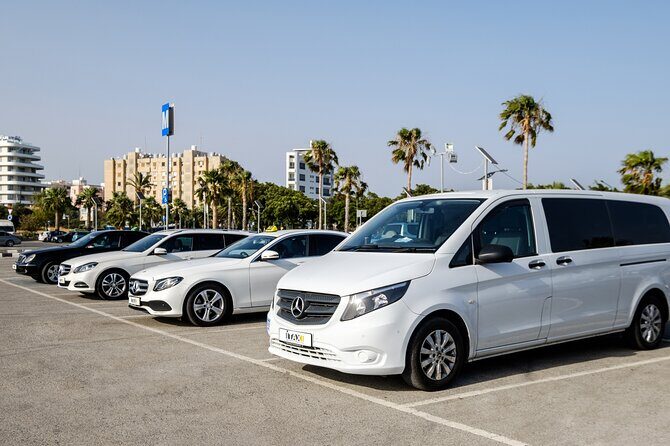 Private Transfer: Larnaca Airport to Larnaca District 1-14 pax - Detailed Breakdown of the Experience