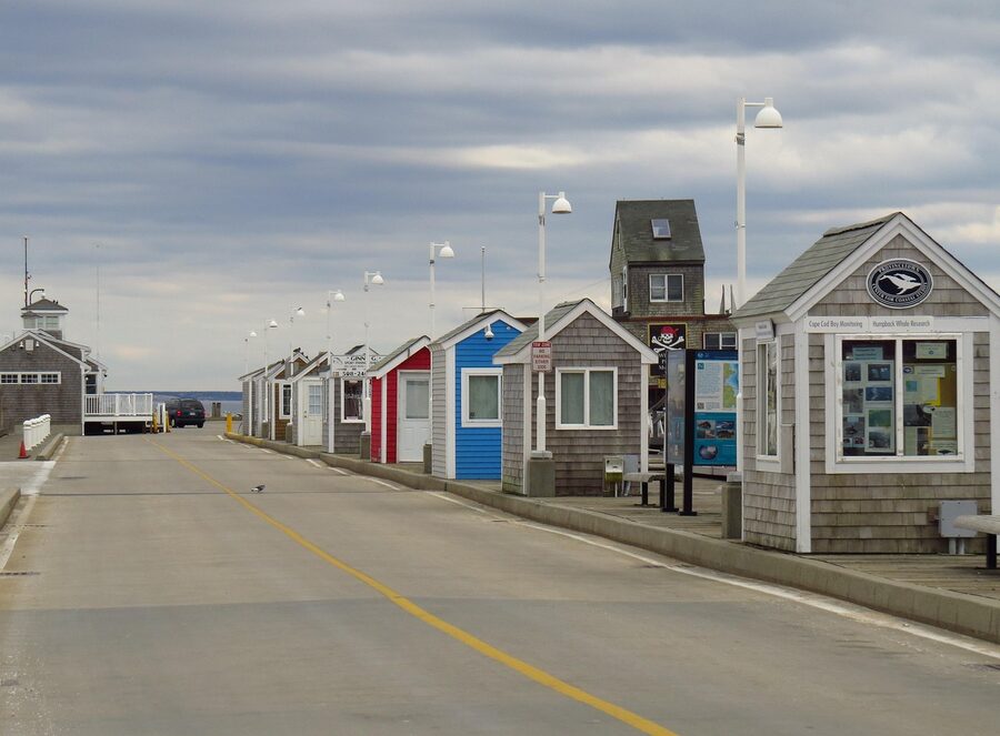 Provincetown fishermans wharf Cape Cod