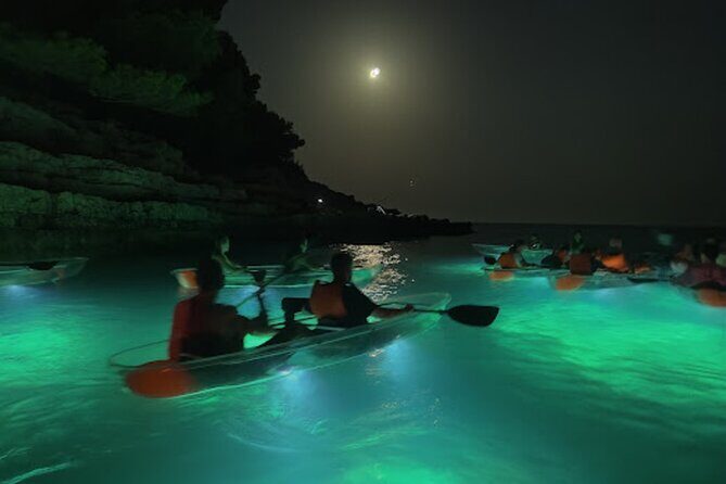 Pula Cave Sunset and Night Tour in Transparent Kayak - Detailed Breakdown of the Tour Itinerary