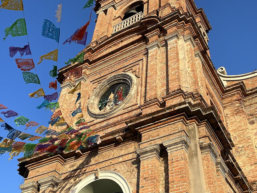 Our Lady of Guadalupe Church in downtown Puerto Vallarta