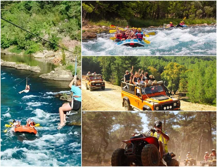 Rafting Adventure w/Optional Extreme Activities From Antalya - What’s Included and What to Keep in Mind