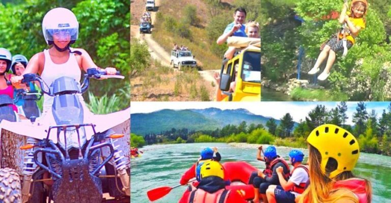 Rafting, Quad or Buggy Ride, Zipline, Jeep Tour Super Combo - Arrival and Gear Up: Preparing for Action