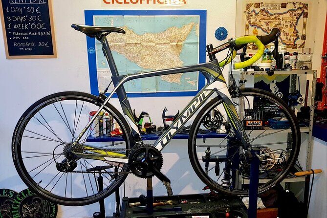 Rent a Carbon or Aluminum Road Bike in Sicily - Route Possibilities and Suggested Distances