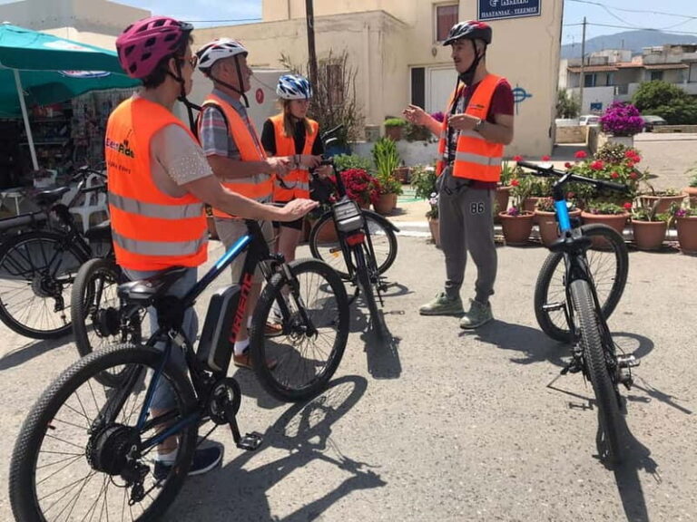 Rethymno: Guided e-Bike Tour on Mili Gorge and Soft Drinks - Exploring the Itinerary in Detail
