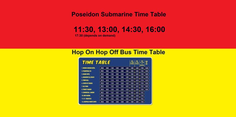 Rhodes: Combo Ticket - Hop On Hop Off Bus & Submarine Cruise - Introduction: What to Expect from Rhodes’ Combo Experience