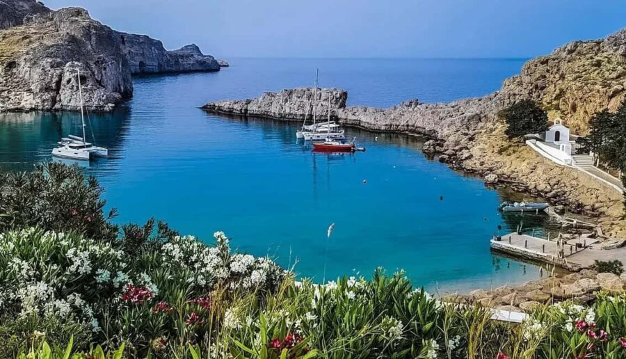 Rhodes: Island Round Tour With Wine Olive Oil, Honey Tasting - Detailed Breakdown of the Itinerary