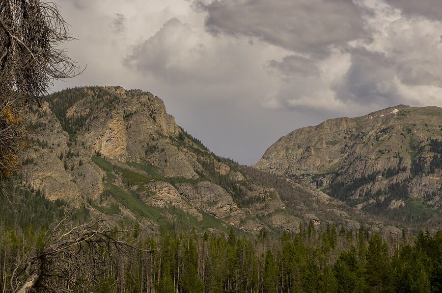 Mount Craig in southwest Rocky Mountain National Park