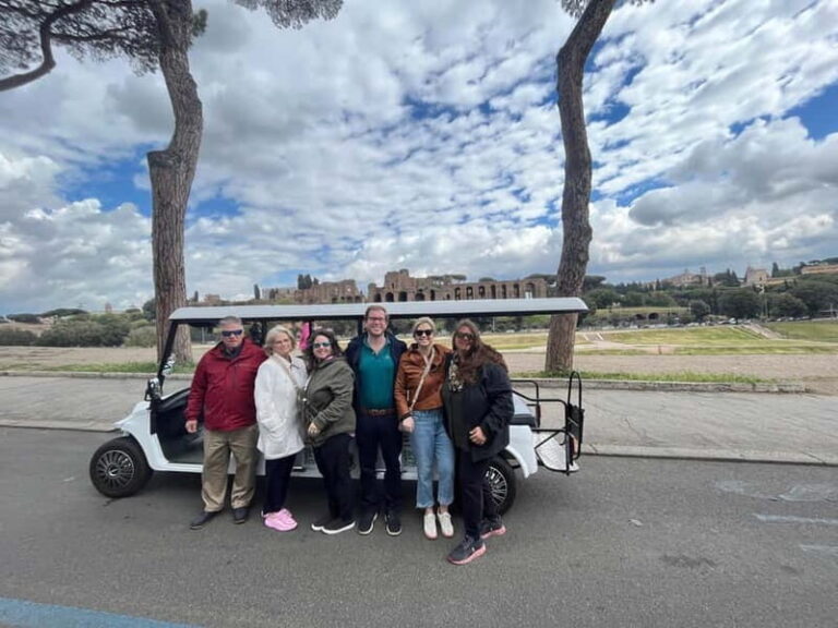 Rome: 4-Hour Golf Cart Tour with Hotel Pickup and Drop-Off - A Well-Rounded Route