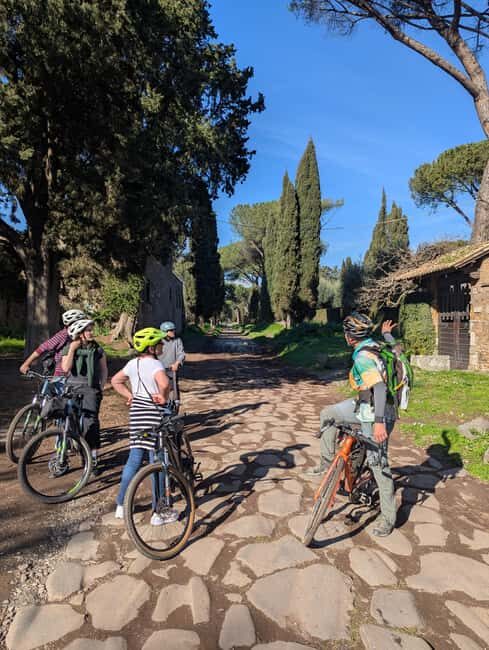 Rome: Appian Way, Aqueducts, & Catacombs E-Bike Guided Tour - Detailed Breakdown of the Itinerary
