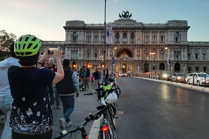 Rome by Night PRIVATE Bike Tour - What’s Included and What’s Not