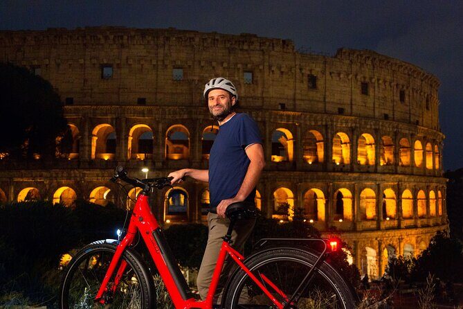 Rome by Night Tour with Top E-bike and optional Italian Dinner - Frequently Asked Questions