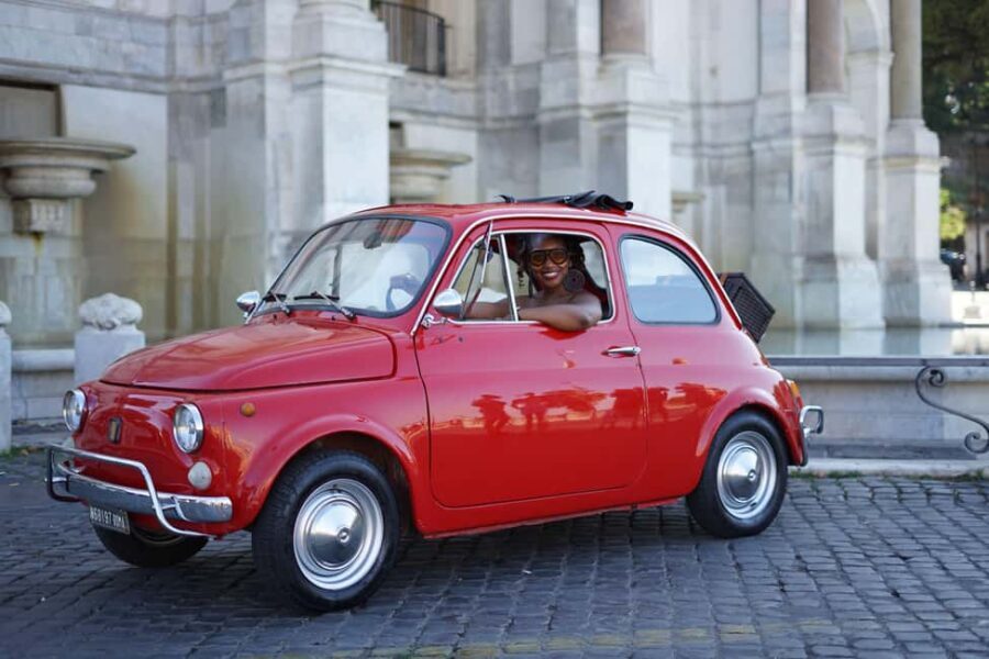 Rome: Fiat 500 Experience with Gelato and Photos - Itinerary Breakdown: What to Expect