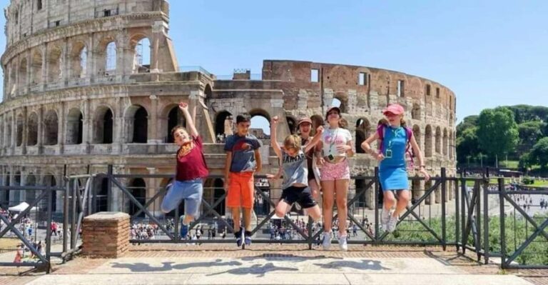 Rome for Kids: Colosseum and Roman Forum Tour - Exploring the Roman Forum