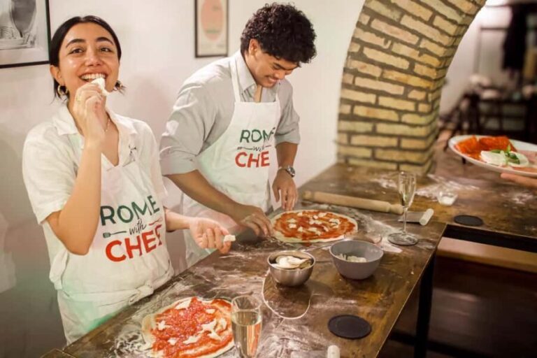 Rome: Hands-On Pizza Cooking Class with Spritz Mixology - The Experience: What to Expect