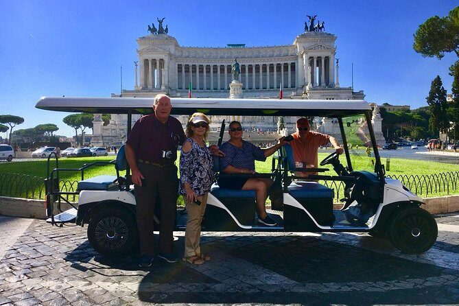 Rome in Golf Cart 4 Hours History & have Fun - What to Expect in Terms of Experience