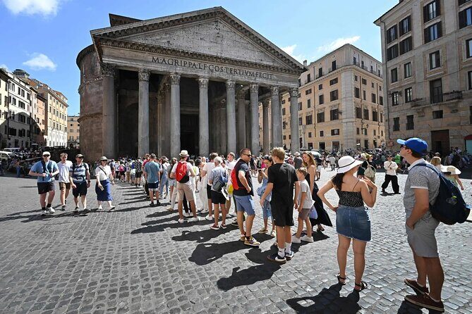 Rome Pantheon Guided Audio Tour Skip The Line Escorted Entrance - Practical Tips for a Smooth Visit