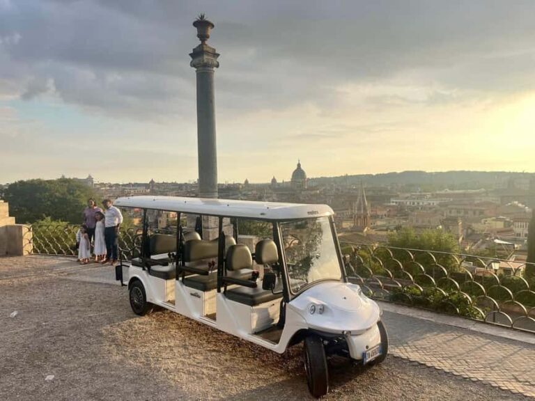 Rome: Private City Sightseeing Tour by Golf Cart - Why Choose the Private Golf Cart Tour?