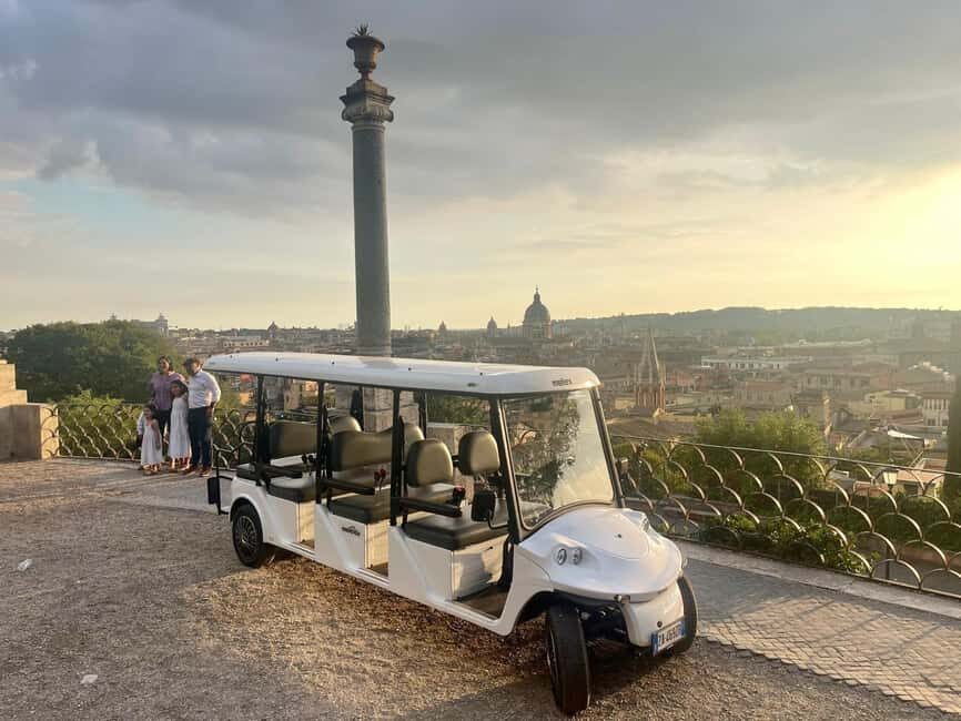 Rome: Private City Sightseeing Tour by Golf Cart - Why Choose the Private Golf Cart Tour?