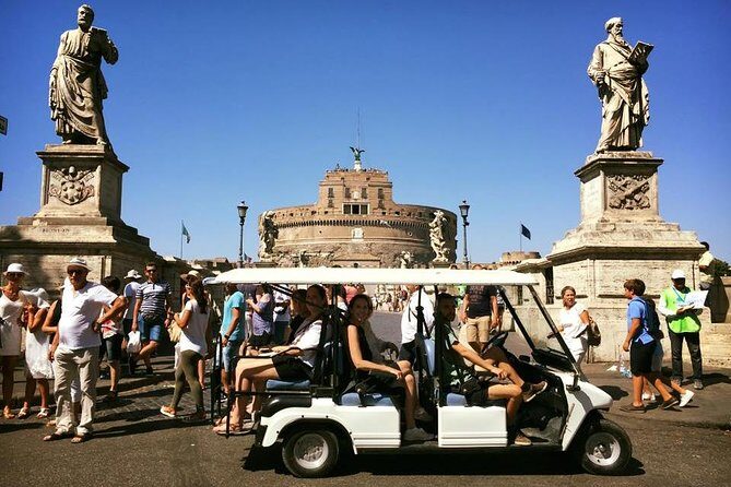 Rome Private Half-Day Tour with Option Golf Cart or Classic eFiat - FAQ