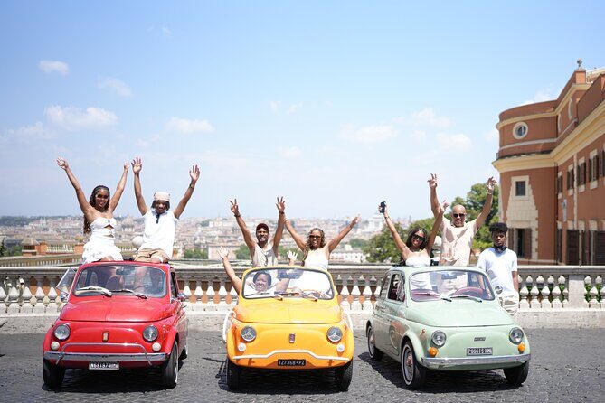 Rome Pro Photoshoot service include free transport FIAT 500 - The Transport — The Iconic Fiat 500