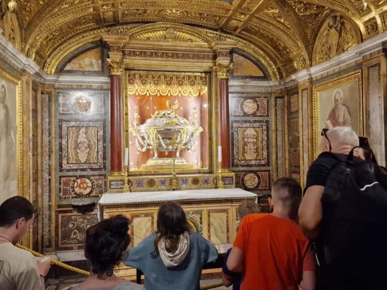Rome: Relics from the Passion of the Christ Walking Tour - Detailed Breakdown of the Sites