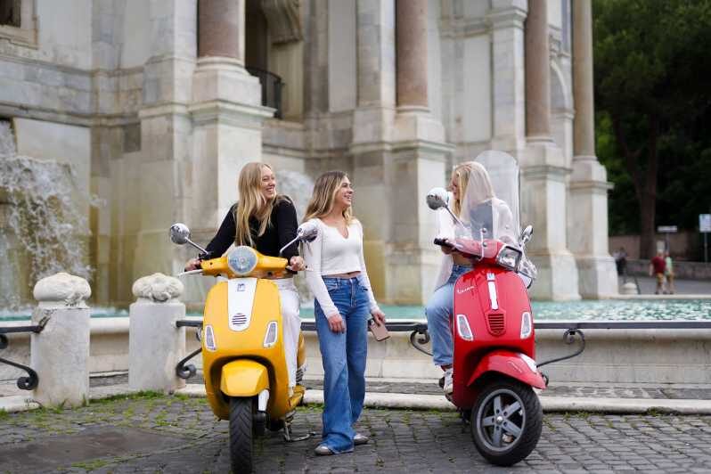 Rome: Vespa Tour with Professional Photoshoot as Passenger - Detailed Breakdown of the Itinerary