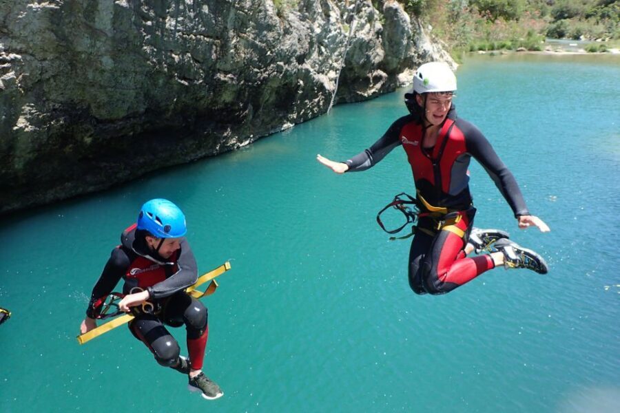 Ronda: Buitreras Canyoning Tour in "The Cathedral" - The Journey Begins: Crossing the Bridge of the Germans