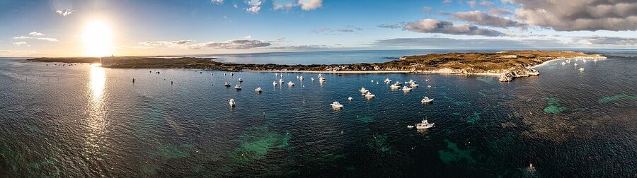 Narrow Neck isthmus Rottnest Island