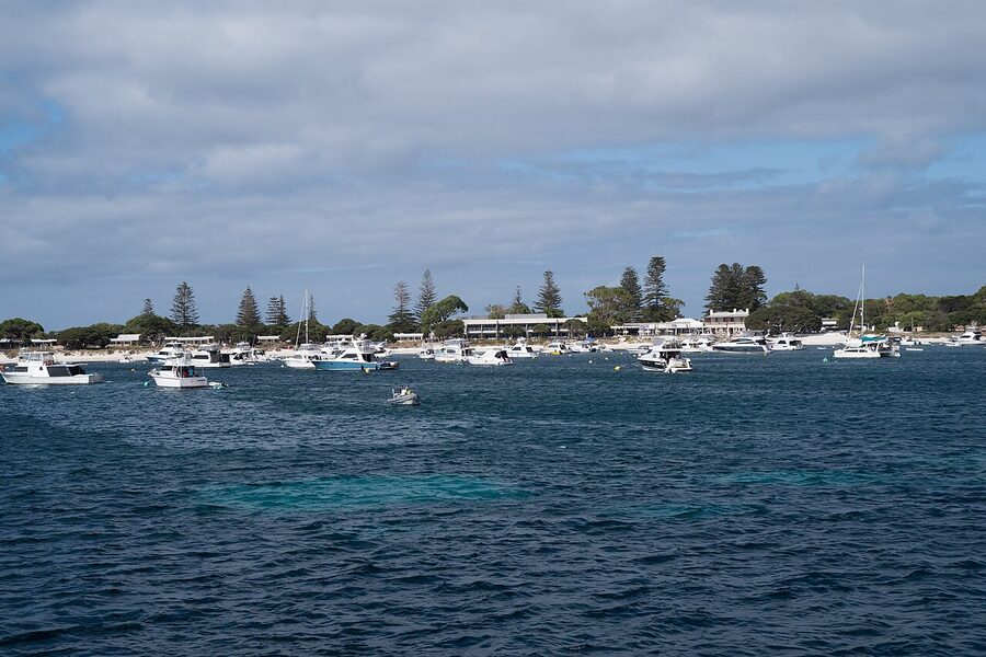Wadjemup coast track on Rottnest