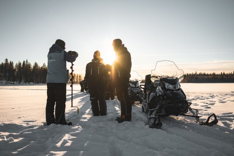 Rovaniemi: Electric Snowmobile Safari Tour with Ice Fishing - Practical Insights and What to Expect