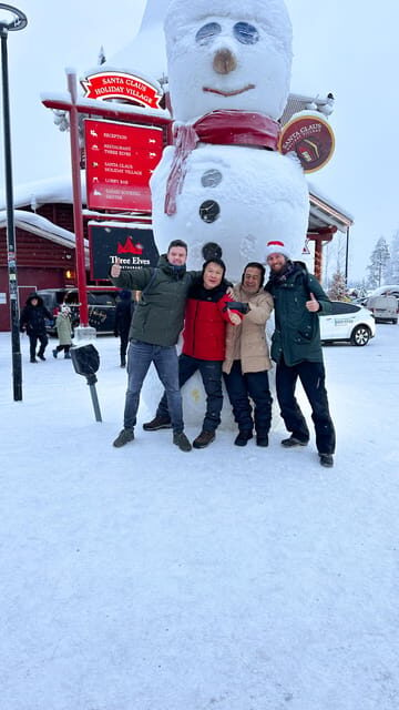 Rovaniemi: Guided Tour of Santa Claus Village - The Itinerary Breakdown