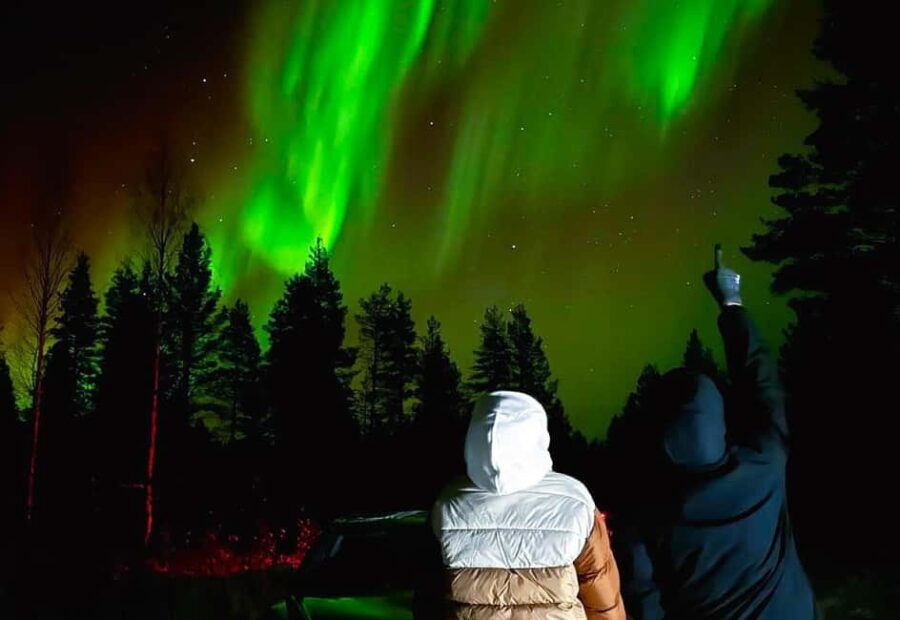Rovaniemi: hunting for the Northern Lights with BBQ - The Experience’s Highlights