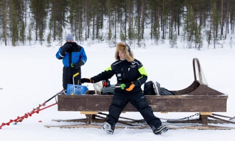 Saariselkä: Ice Fishing Safari by Snowmobile - Authentic Experiences & Practical Details