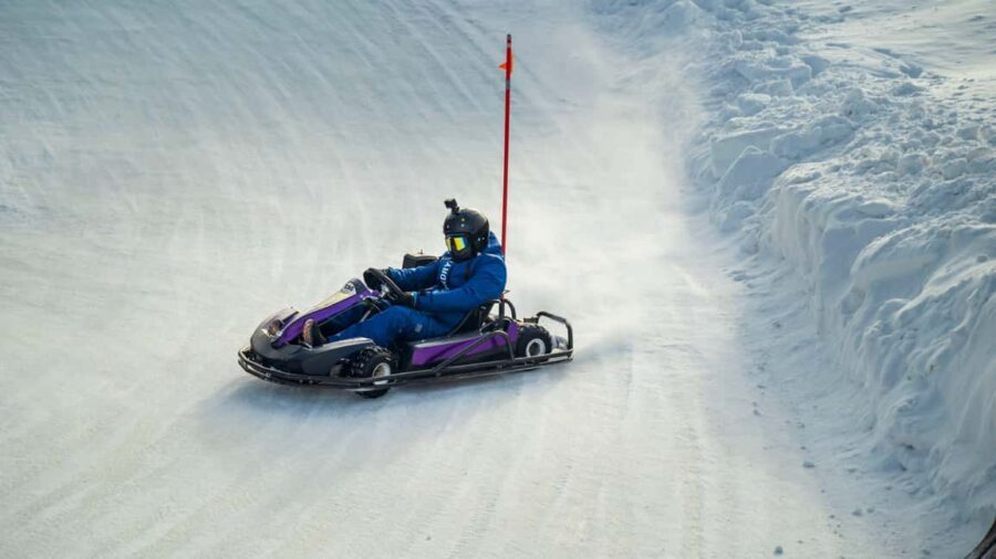 Saariselkä: Ice Karting Experience - The Experience in Detail