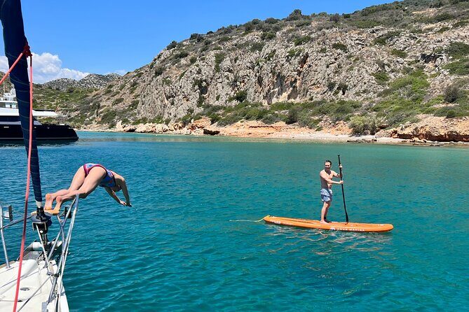 Sailing Nafplio | All Inclusive Half-Day Cruise - The Crew and Atmosphere