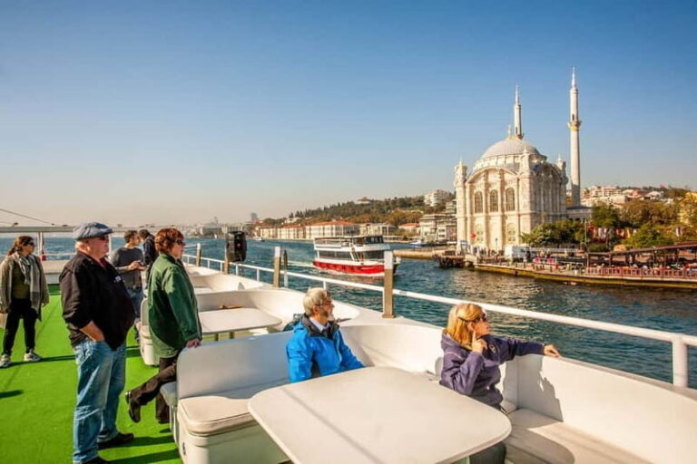 Sailing Through Culture Bosphorus and Spice Bazaar Tour - What to Expect From the Itinerary