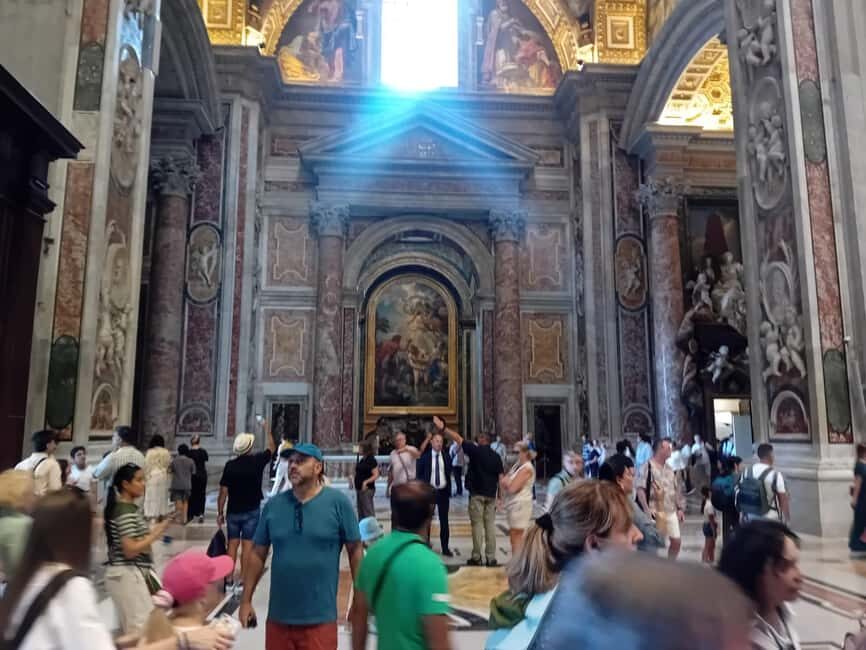 Saint Peters Basilica with Option Selected - Practical Insights for Future Visitors