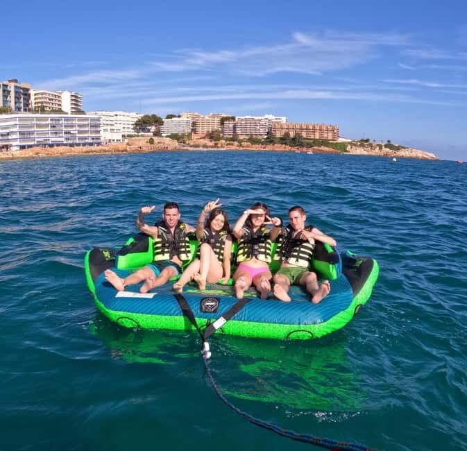 Salou: Private Inflatable Water Sofa Ride - The Experience Breakdown: From Start to Finish