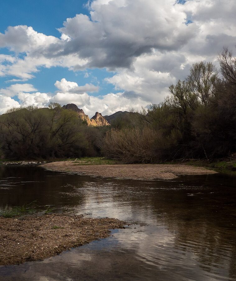 Following the Lower Salt River downstream