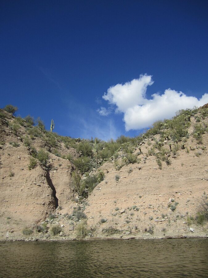 Goldfield Cliffs above the Lower Salt River