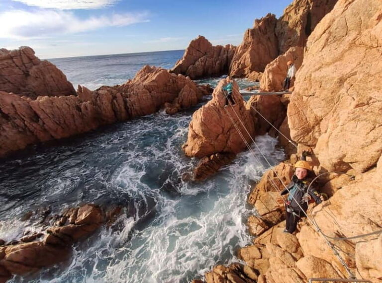 Sant Feliu de Guíxols: Guided tour of the Cala del Molí Via Ferrata - The Itinerary and Route Breakdown