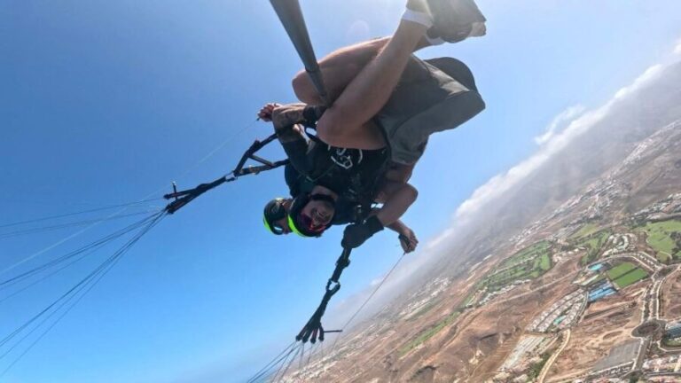 Santa Cruz de Tenerife: Acrobatic Paragliding Flight - The Flight Experience: What You Can Expect