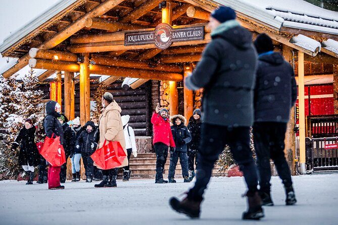 Santa Village Tour+Lapland Cuisine In Glass Igloo+Snow Scooters - Transportation and Group Size