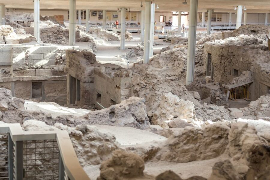 Santorini: Akrotiri Prehistoric City Guided Walking Tour - What the Tour Includes and How It Works