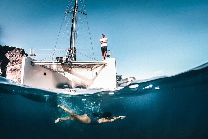 Santorini All-inclusive Private Catamaran Cruise - What’s Included & What to Expect