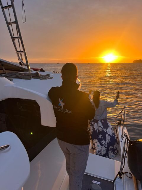 Santorini Catamaran Cruise with Swimming, Meal and Open Bar - What to Expect from the Itinerary