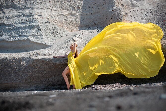 Santorini Flying Dresses Photo Shoot - Why This Photoshoot Shines